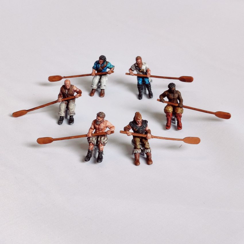 Rowers – Iron Gate Scenery