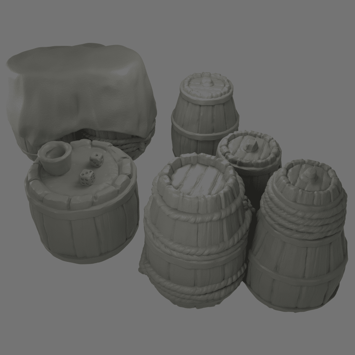 Barrels – Iron Gate Scenery
